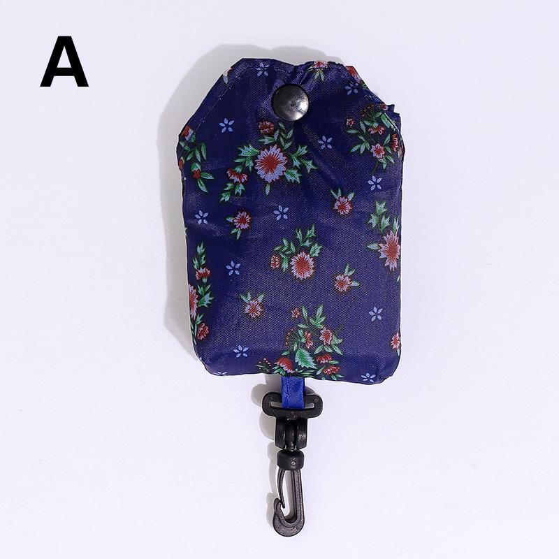 Buy Casual Key Chain Tote Pouch Flower Print Grocery Storage Handbag ...