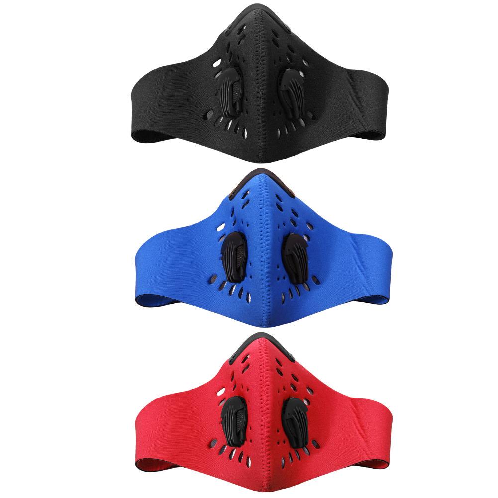 Buy PM2.5 Filters 2 Exhale Valves Dustproof Wind-proof Bike Cycling ...