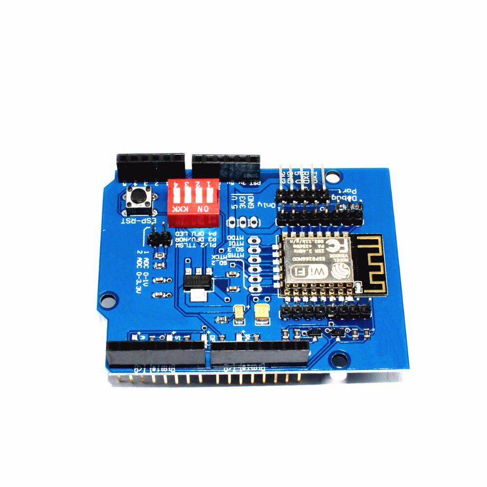 Arduino UNO R3 ESP8266 Serial WiFi Expansion Board Shiled ESP-12E ...