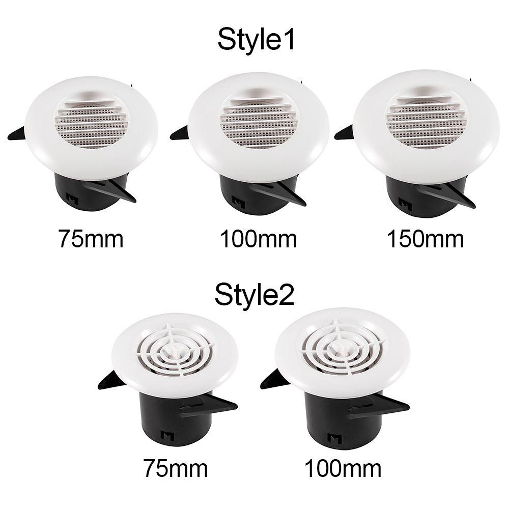 Buy Conditioning Supplies Round Ducting Ventilation Grilles Air Vent ...