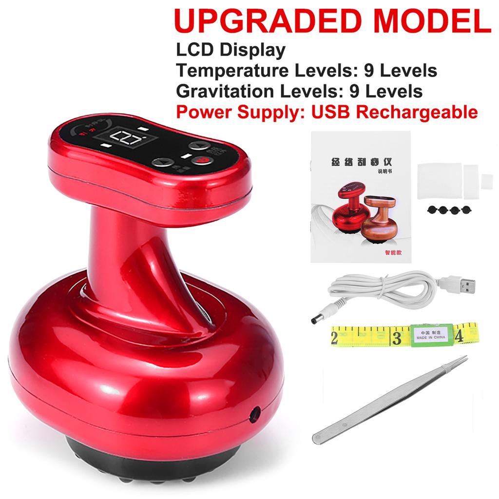 Buy 9-level Electric Cupping Massage, Scraping and Dredging Massager ...