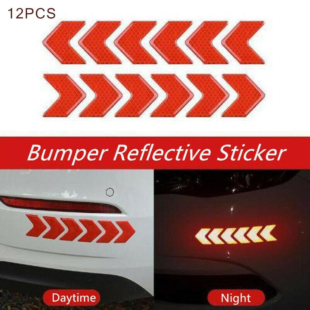 Car Reflective-Warning Strip Tape Bumper Truck Safety Reflector Sticker ...
