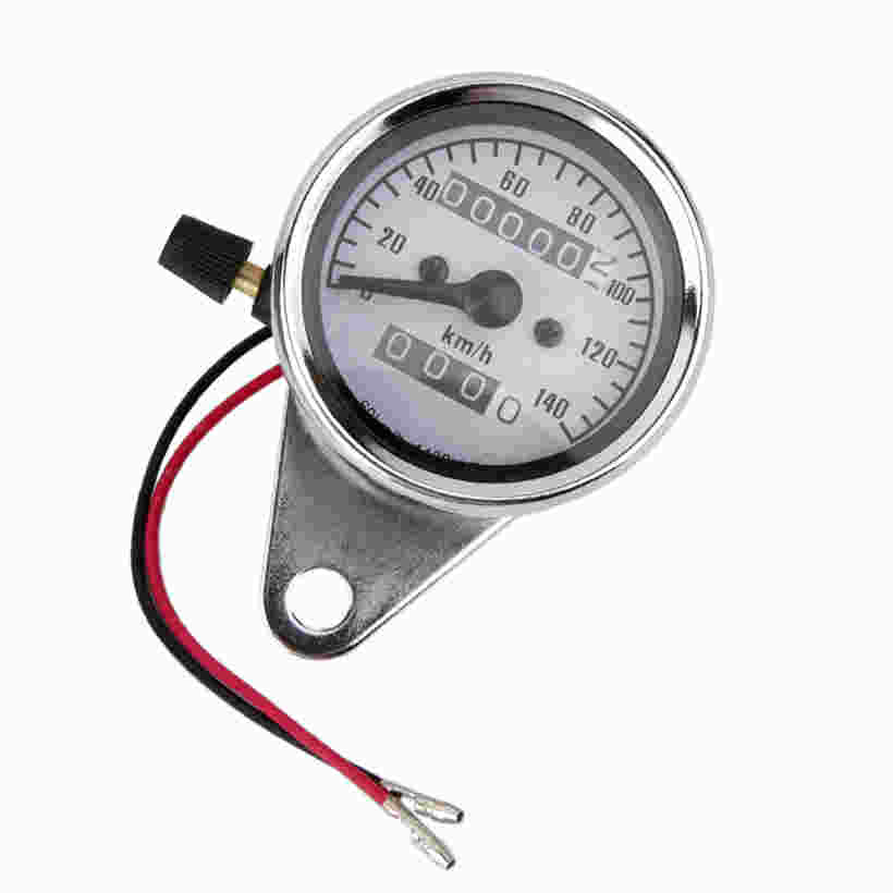 Pointer Type Retro Motorcycle Dual Odometer Motorcycle Kilometer ...