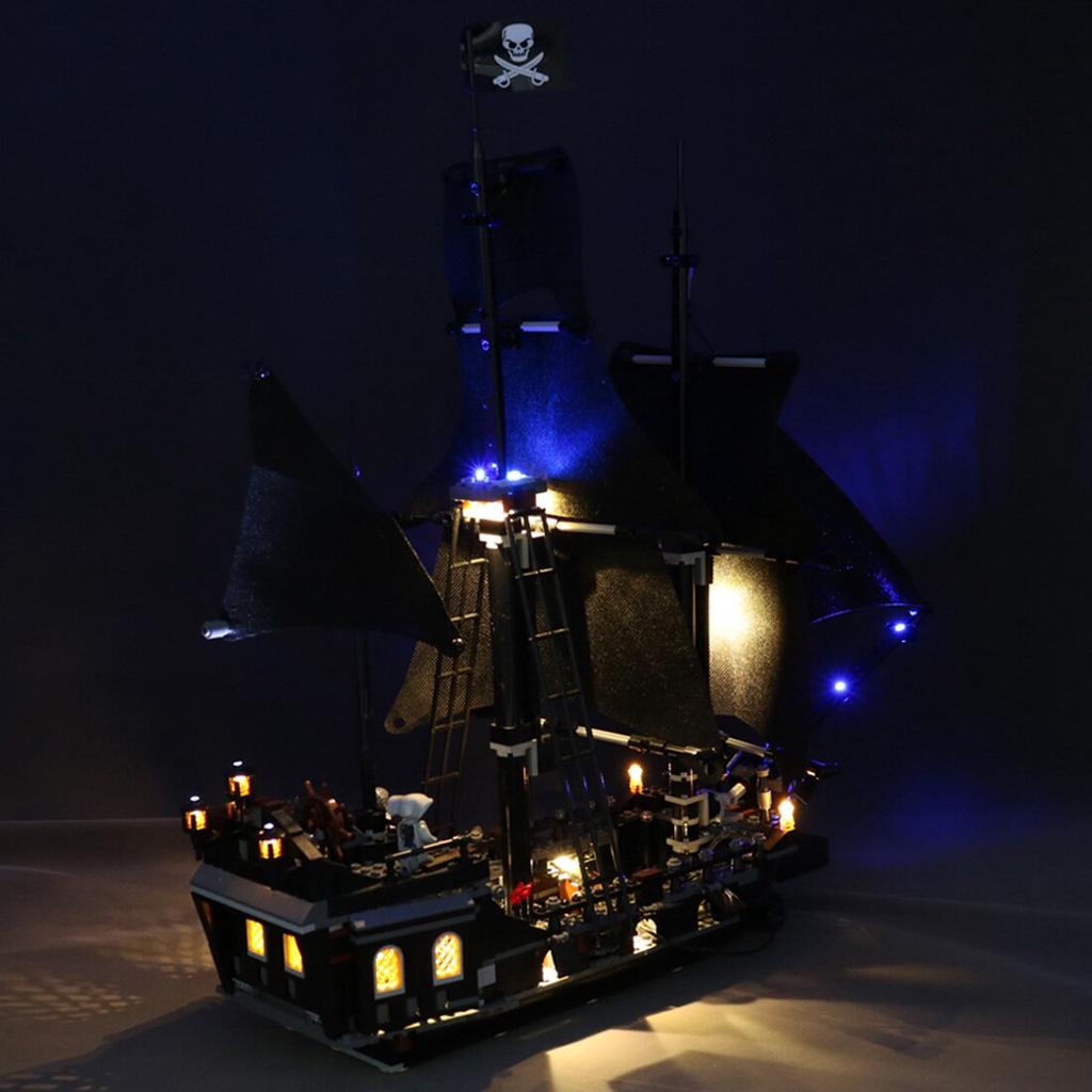 Buy USB Lighting Kit for Pirates of the Caribbean Black Pearl 4184 ...