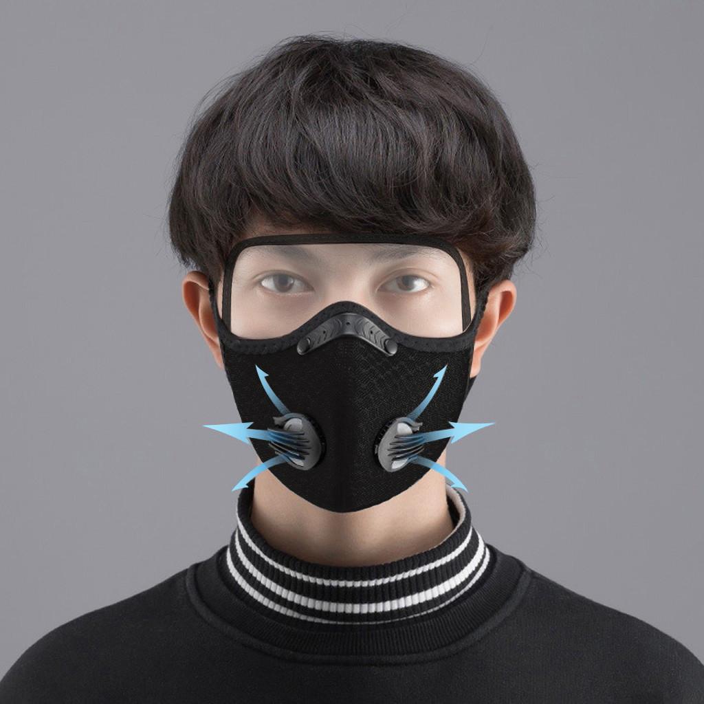 Cheap Breathable Mouth Mask Unisex Protection Mask With Eyes Shield ...