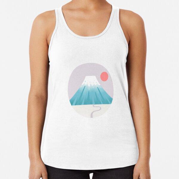 Buy Mount Fuji Printed White Women'S Sport Tank Top at affordable ...