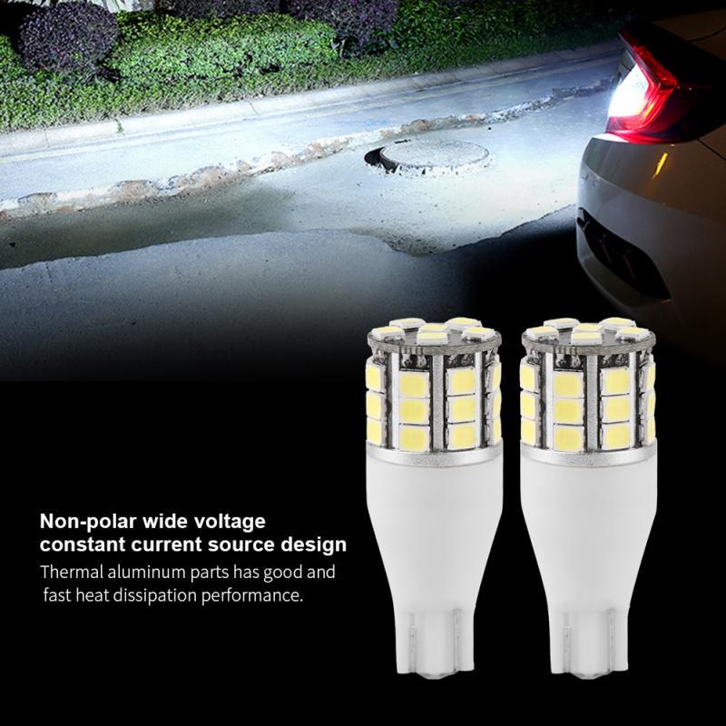 Buy 2pcs 2835 30SMD Error Free LED Car Rear Reverse Light Turn Signal ...