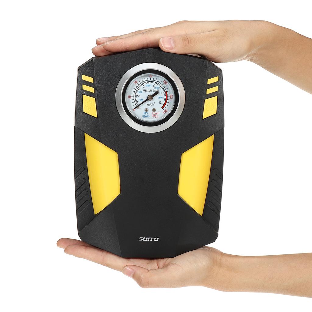 Electric Tire Pump 150 PSI 12V Car Air Pump Digital Display Portable ...