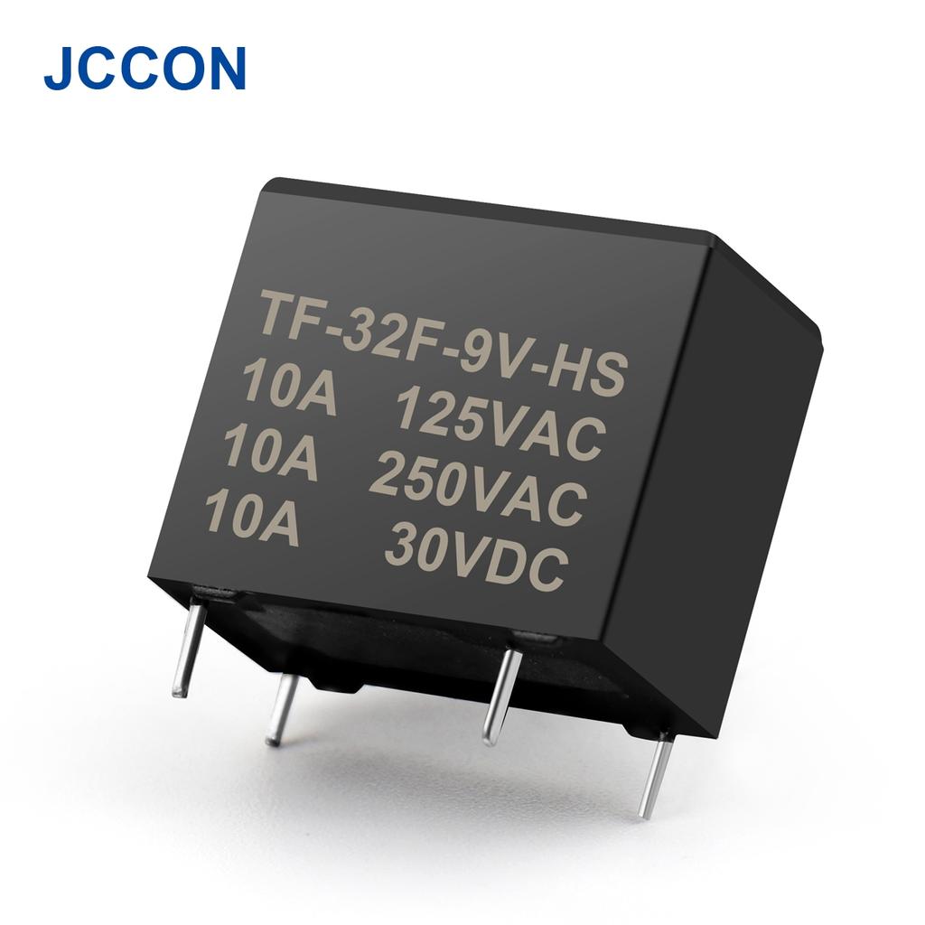 Buy 10Pcs DC Power Relay 4Pin 10A 3V 5V 9V 12V 24V 0.45W Relays PCB ...
