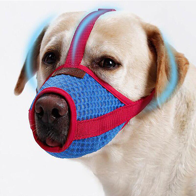 Buy Adjustable Mask for Anti-Biting Anti-Barking Puppy Dogs Muzzles ...