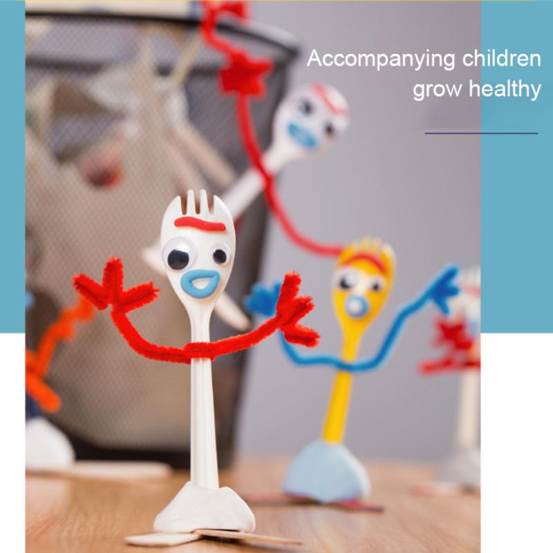 Buy Forky Plush Forky Interactive Figure DIY Doll Craft Educational ...