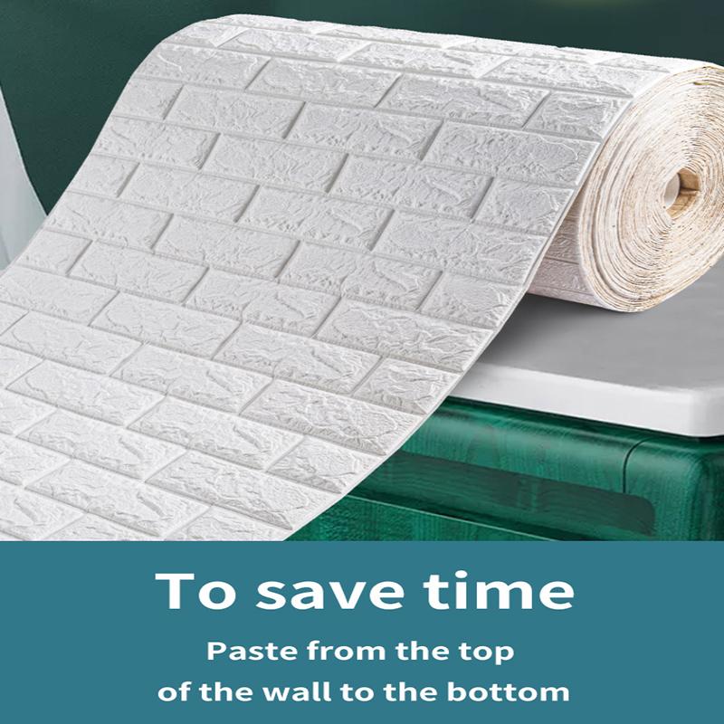 Cheap 5m/10m 3D Wall Sticker Imitation Brick Bedroom Home Decor ...