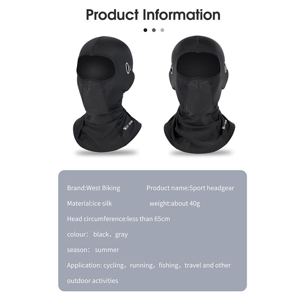 Buy Balaclava Face Mask Motorcycle Sunscreen Dustproof Headgear Riding ...