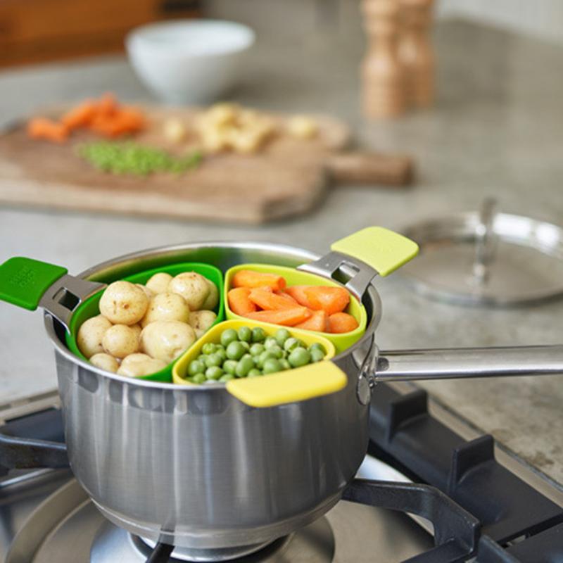Buy Cooking Tools Steaming Baskets Three-piece Set at affordable prices ...