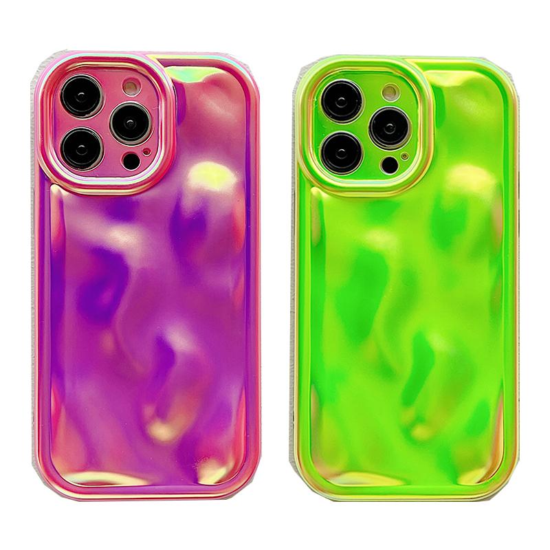 High Quality 3d Chameleon Colorful Lunar Crater Soft Silicon Phone Case ...