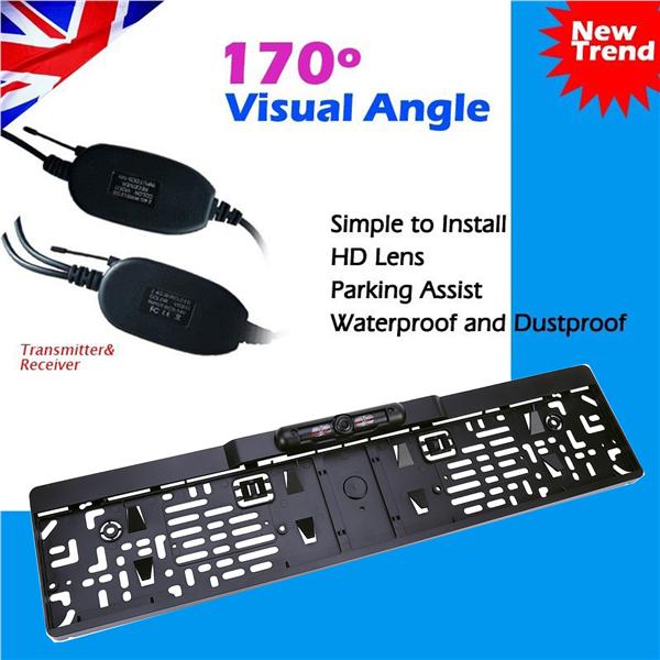 Buy Radio Reversing Camera IR Night Vision License Plate Car License ...