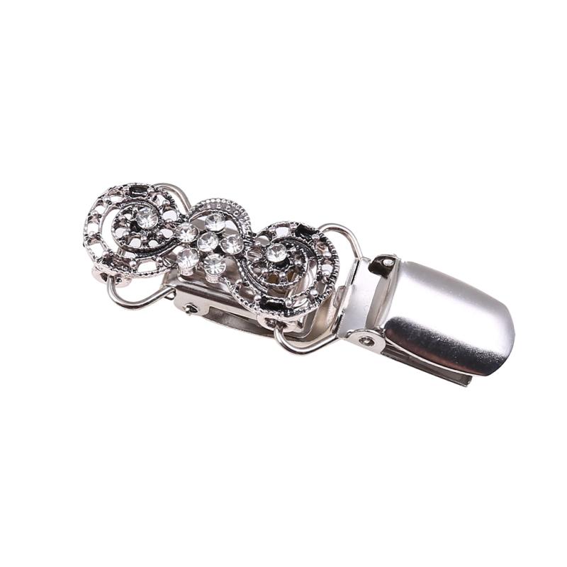 Buy Sweater Shawl Clip Delicate Alloy Brooch Cardigan Clamps Retro ...