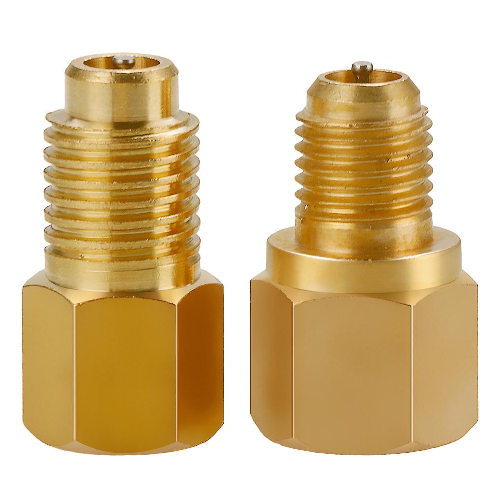 Buy 2Pcs Fitting Adapter Cooling Adapter Refrigerant Pump Connection ...