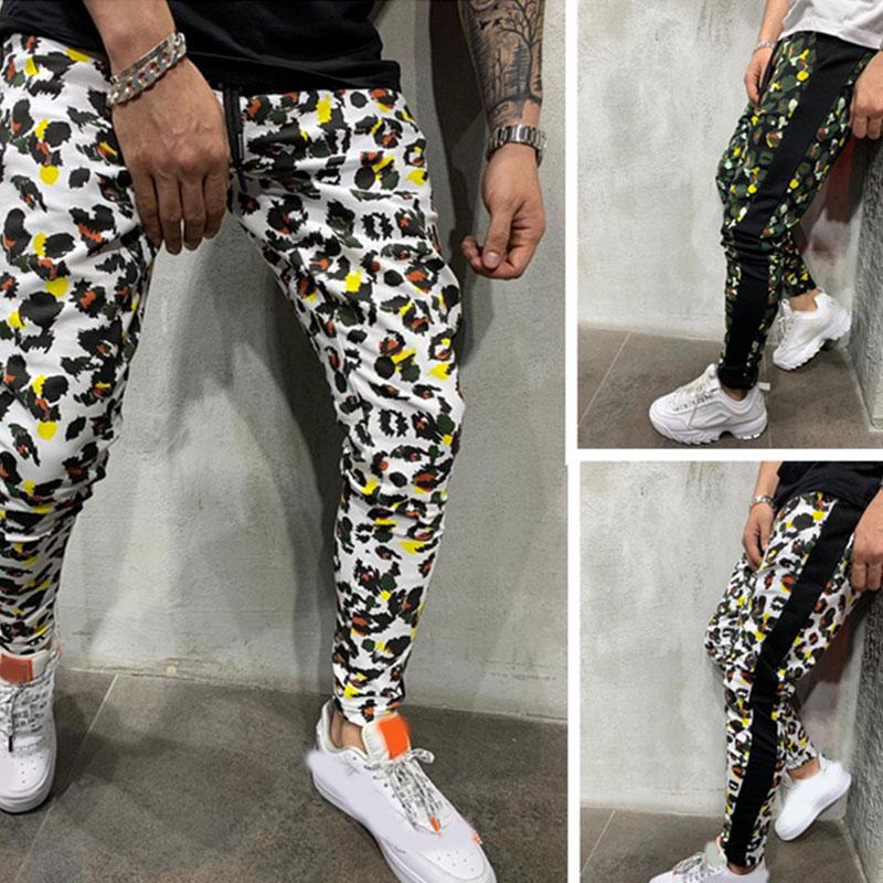 Buy Camouflage Men's 3D Digital Print Casual Pants Slim Fit Straight ...