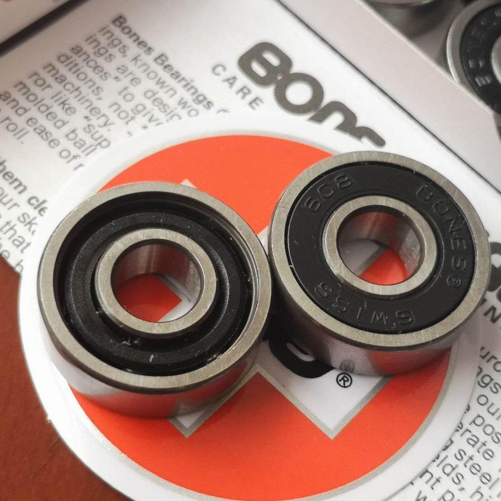Buy 8pcs/set High Speed Skateboard Bearing Skateboard Accessory Sturdy ...