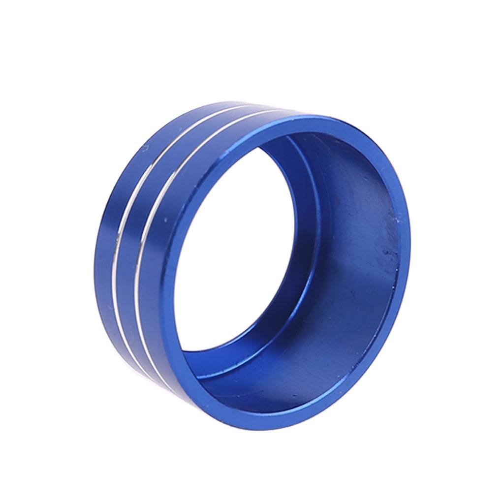 Kaufe Black Aluminum Audio Air Conditioner AC Switch Button Knob Ring ...