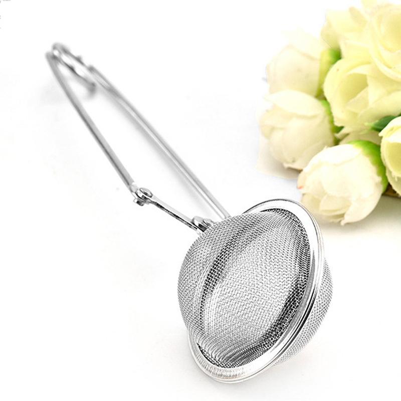 Buy Stainless Steel Tea Infuser Sphere Mesh Tea Strainer Coffee Herb ...