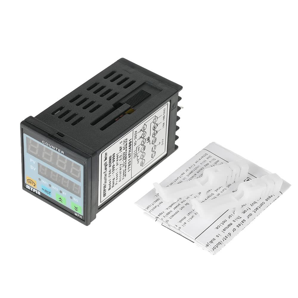 Buy MYPIN Multi-functional Intelligent 90-260V AC/DC Preset 4 Digital ...