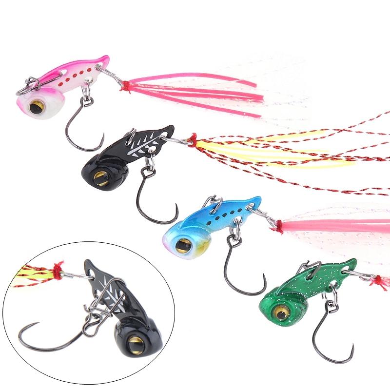 Buy Mini VIB Lead Copper Metal Fishing Lure 3g Hard Wobber Carp Bait at ...