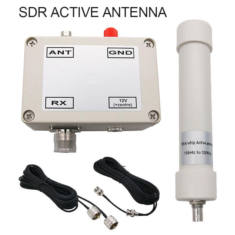Buy 10KHz-30MHz Mini Whip VLF LF HF VHF SDR Active Antenna w/ Connect ...