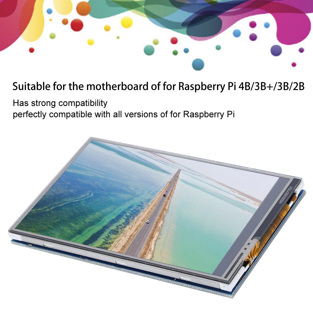 Buy 3.5inch RPi Display 480x320 4B Resistive Touch Monitor with Pen Fit ...