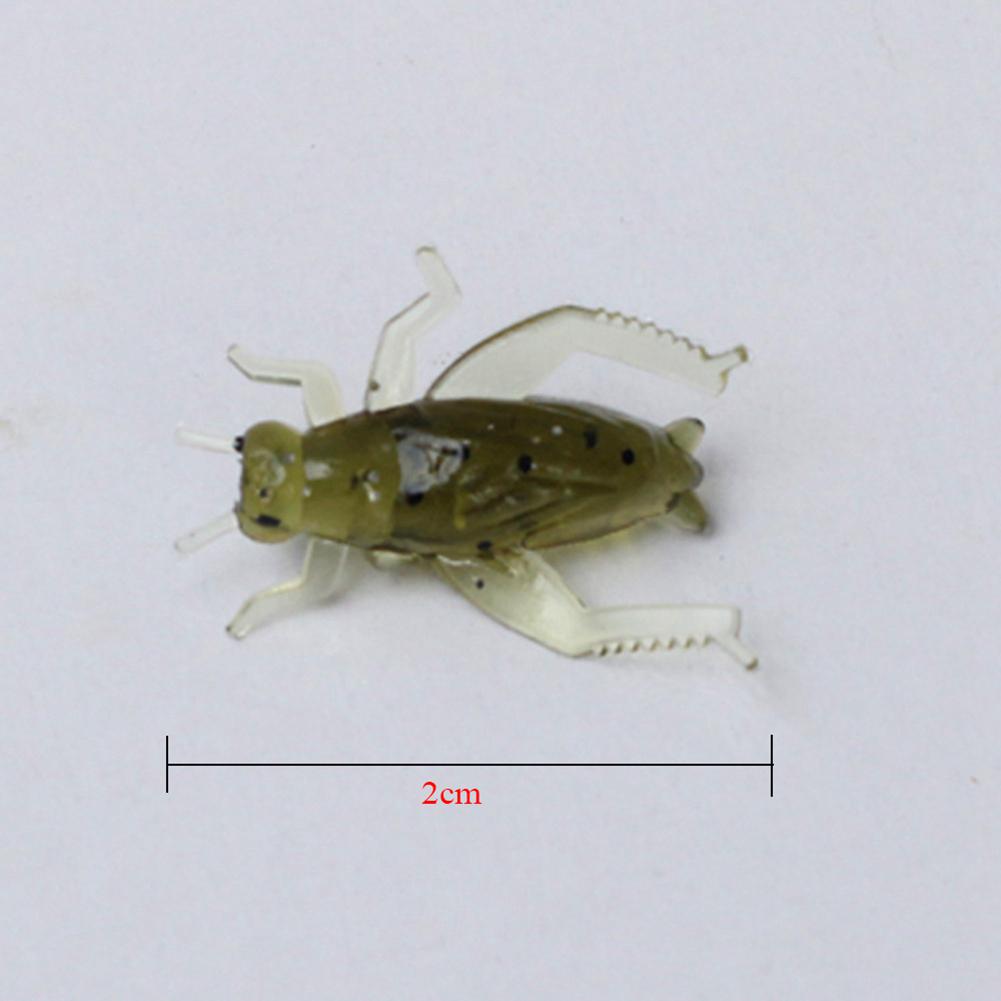 5pcs Fishing Lure Crank Bait Cricket Fishing Tackle Bait-buy at a low ...