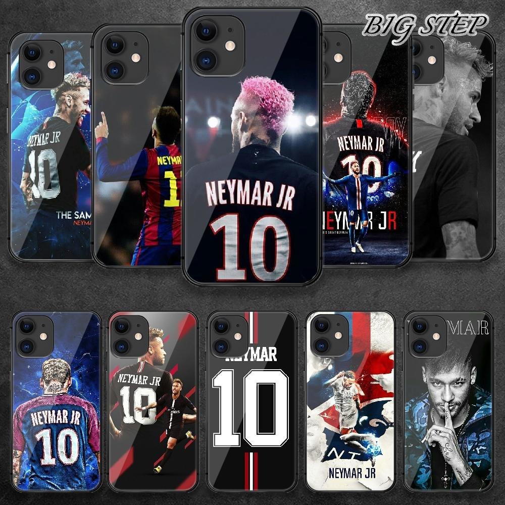 💰Cumpără Neymar Football Player Tempered Glass Phone Case Cover For ...
