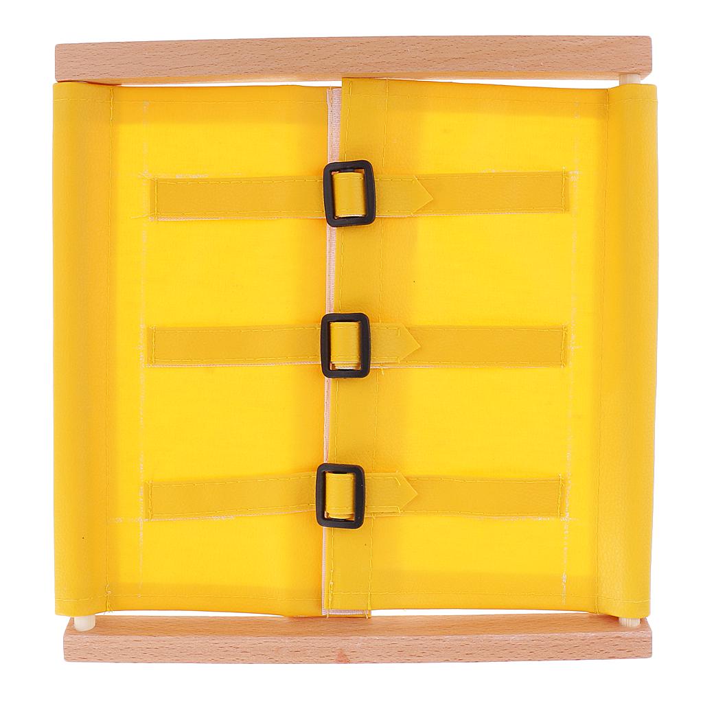 Montessori Baby Early Development Materials Buckle Dressing Frame uygun ...