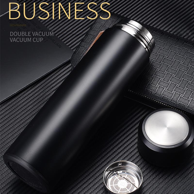 Buy 460ML Stainless Steel Insulated Vacuum Flask Coffee Tea Cup ...