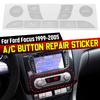 Buy 1Set Silver Car Air Condition A/C Climate Control Switch Button ...