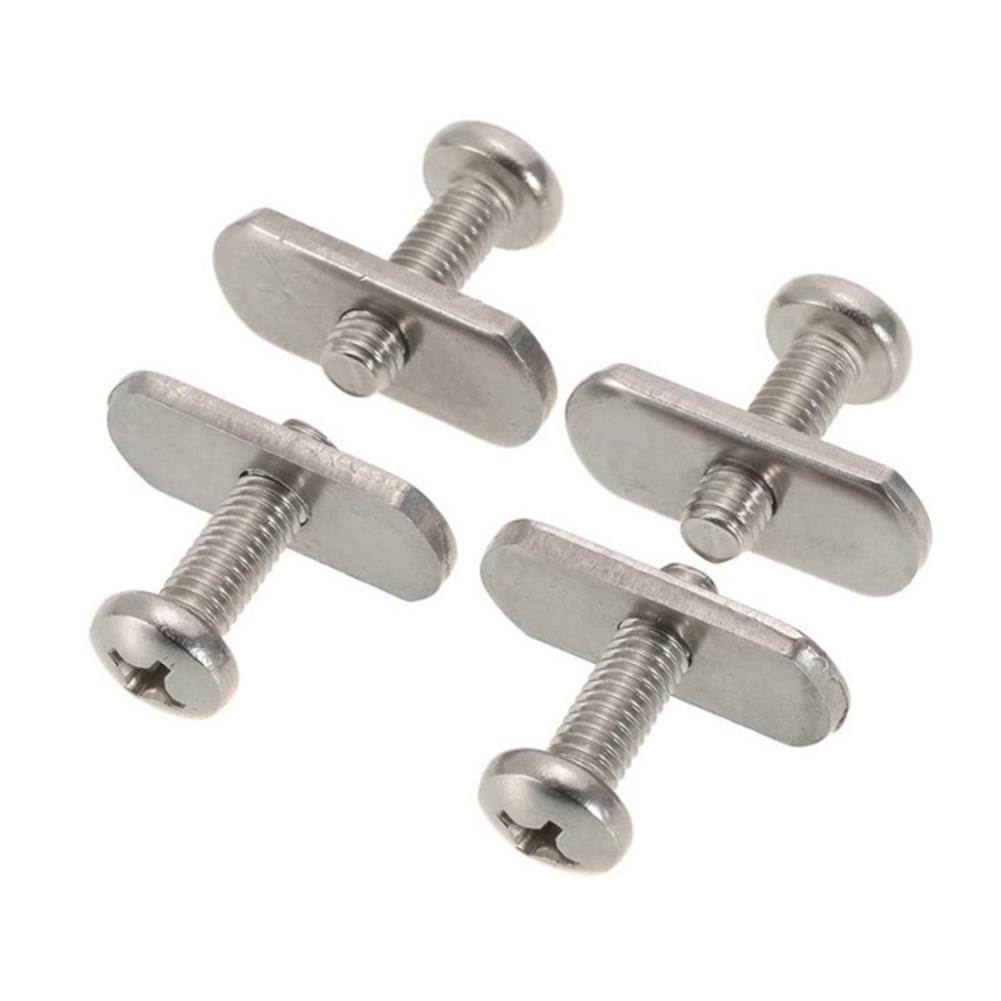 Buy 4pcs Threads Kayak Rail Track M6 Screw Nuts Stainless Steel Canoe ...