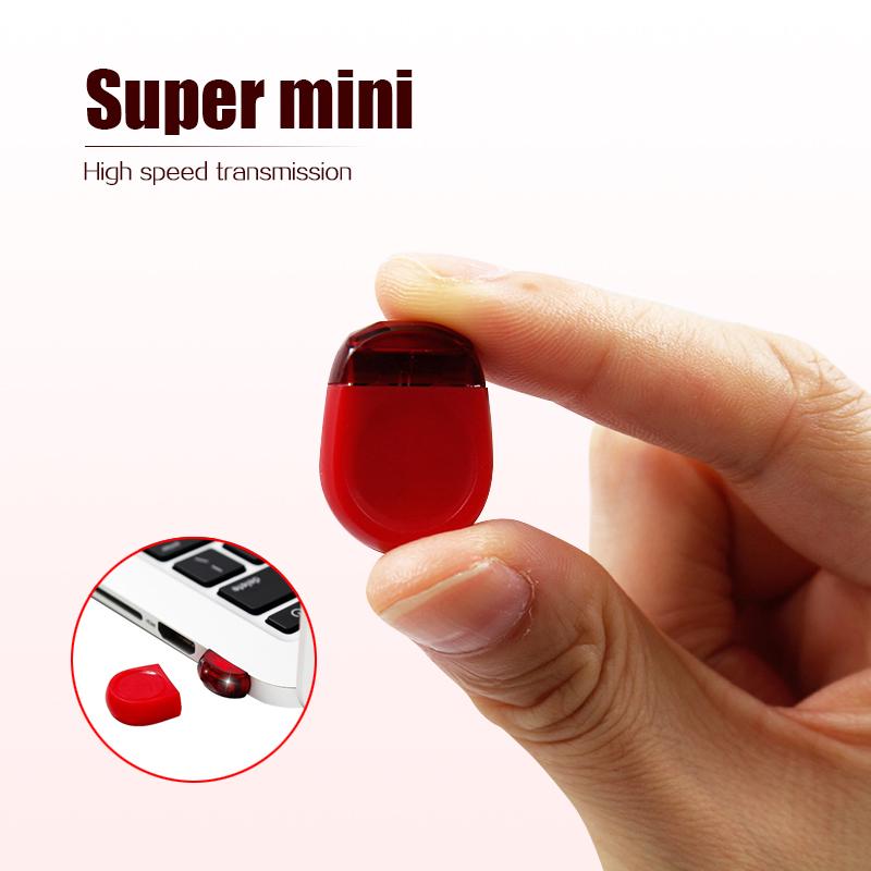 Buy Mini Short Small U Disk 16g 32g 64g Car U Disk Usb Flash Drive ...