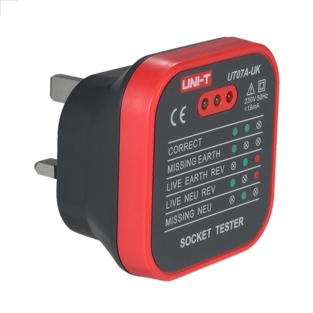 Buy UNI-T UT07A-UK Professional Socket Tester Electrical Live/Null ...
