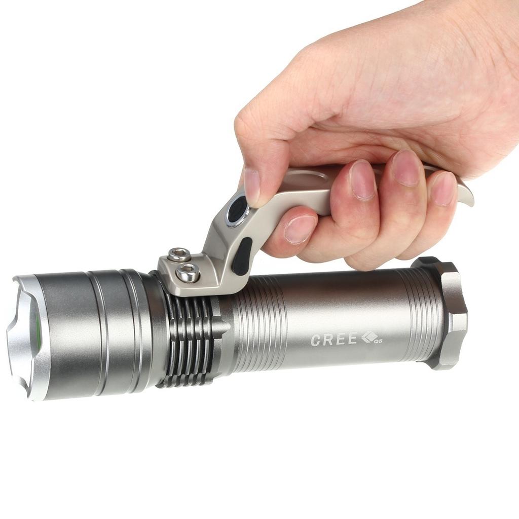 Cheap UltraFire XPE LED 3 Mode 1200 Lumen Zoomable Flashlight Torch 3 x ...