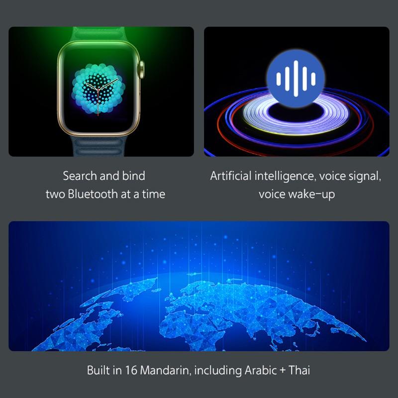 Buy I7 Pro Max Smart Watch 1.8" Full Touch Series 7 Phone Call Diy ...