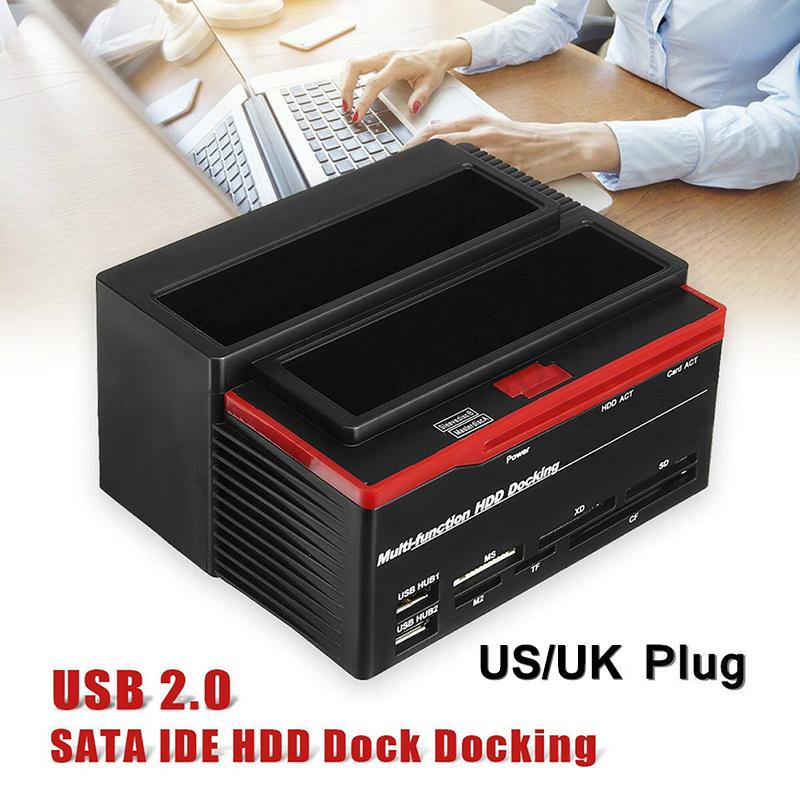 Buy External Two Sata Ide Hdd Docking Station 2.5''/3.5''Hard Drive ...