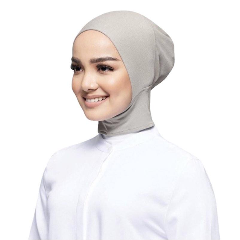 Buy New Muslim Hijab Muslim Hat Multicolor Solid Color Base Elastic ...
