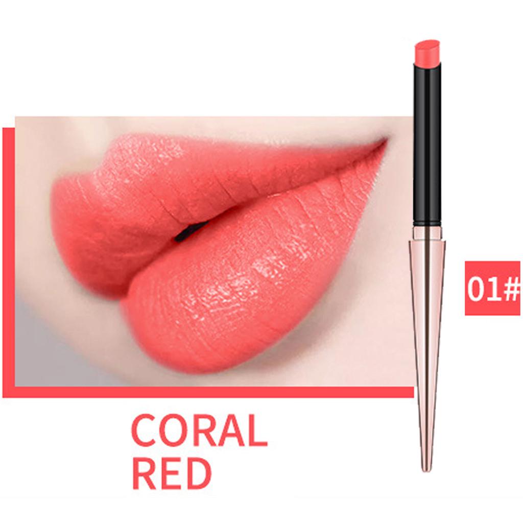 Buy Waterproof Lipstick Matte Pumpkin Color Lipstick Eat Earth Rich ...