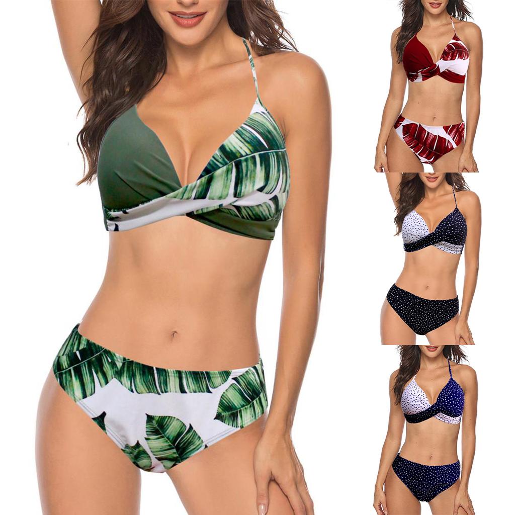 Cheap Chamsgend Womens Padded Push-up Bra Bikini Set Swimsuit Bathing Suit Swimwear Beachwear | Joom