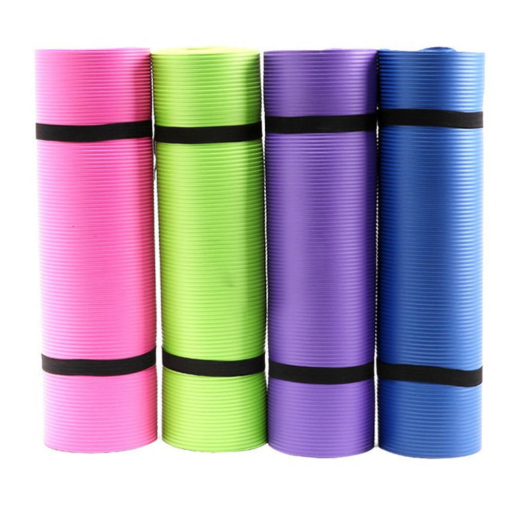Cheap 10MM Thick Durable Yoga Mat Non-slip Exercise Fitness Pad Mat ...