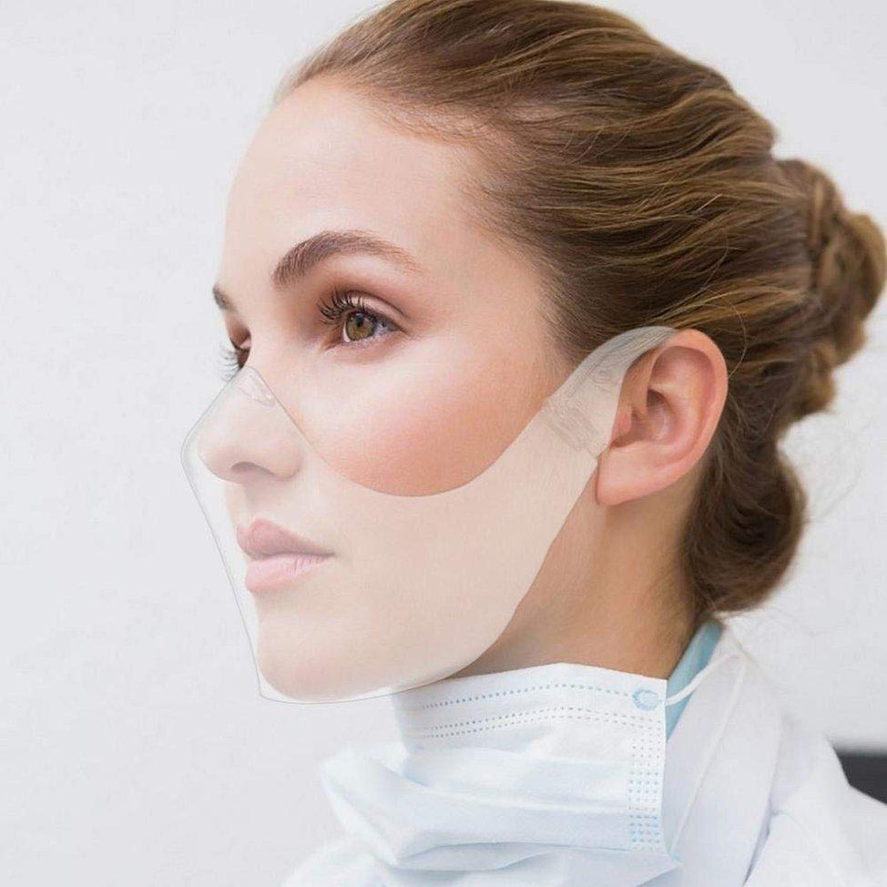 DD ZZ Durable Face Shield Transparent Safety Face Shield Home ...