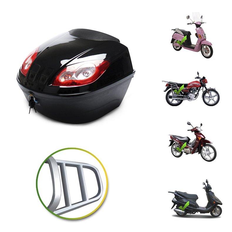 Buy E-Bike Tail Box Electric Scooter Trunk Motorcycle Top Case Storage ...