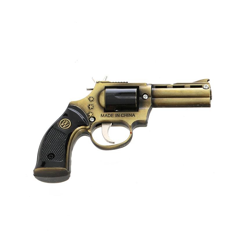 Buy Burst Revolver Rubber Band Gun Retro Nostalgic Metal Weapon Model ...