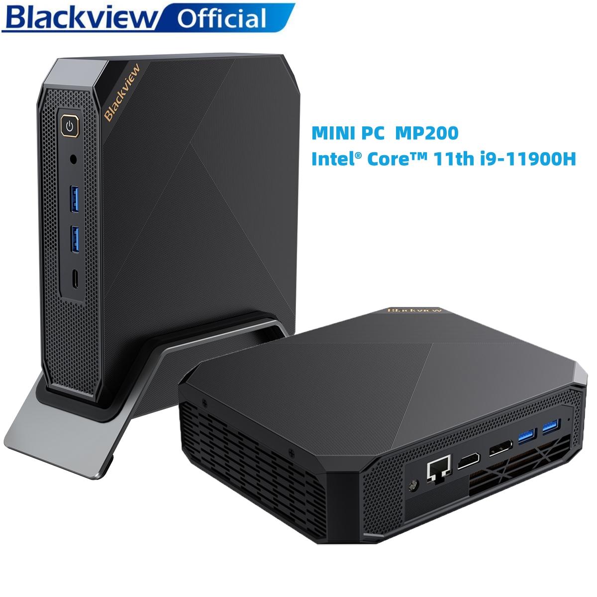 Blackview Мини-ПК MP200 Настольный компьютер Intel 11-го поколения I9 ...