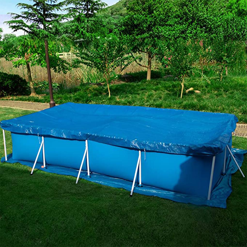 Satın alın Swimming Pool Cover Rectangle Ground Pool PVC Waterproof ...
